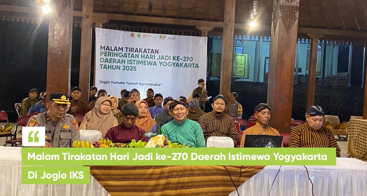Malam Tirakatan Hari Jadi ke-270 Daerah Istimewa Yogyakarta - Kalurahan ...